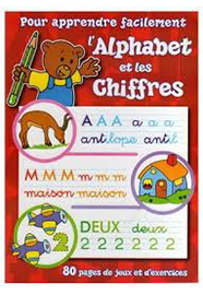 POUR APPRENDRE FACILEMENT L’ALPHABET ET LES CHIFFRES – Librairie Carrefour